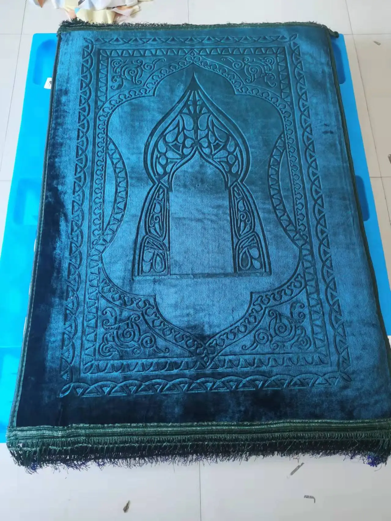 Thick Comfortable Prayer Mat - Islamic Prayer Rug Janamaz