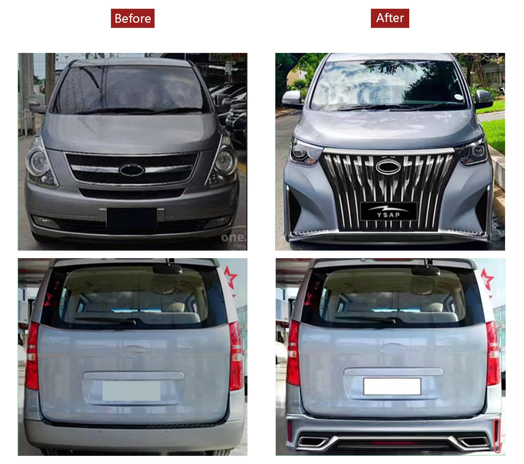Factory Price Facelift Kit Upgrade Body Kit for 2011-2018 H1| Alibaba.com
