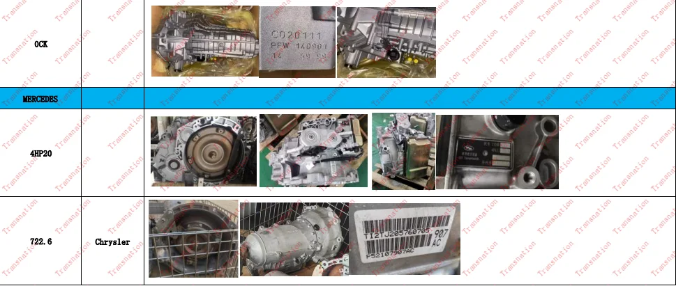 VT1 VT2 VT3 Automatic Transmission - Complete Gearbox for Transnation CVT