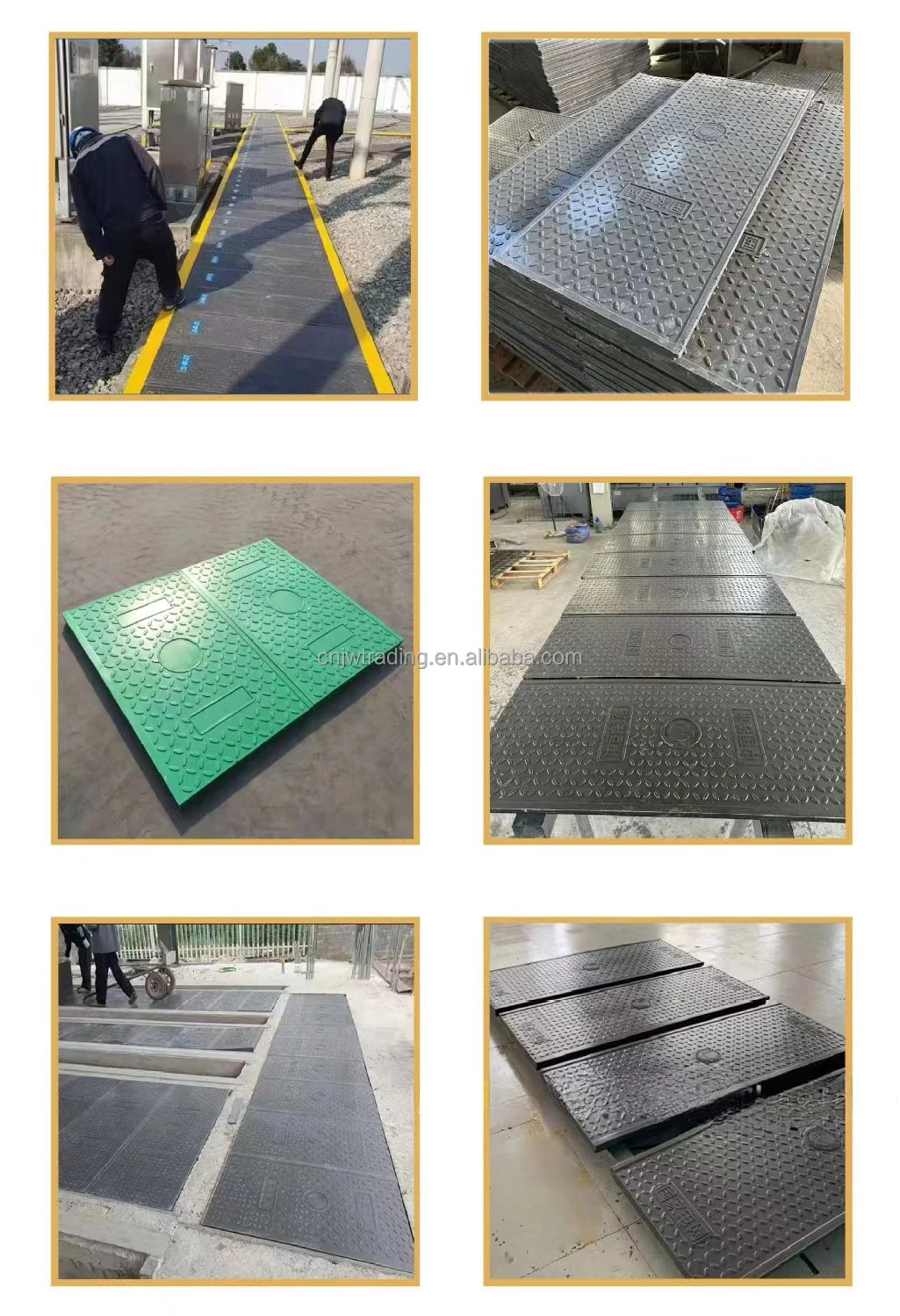 High Quality FRP Grate Trench Cover - SMC Composite Grating