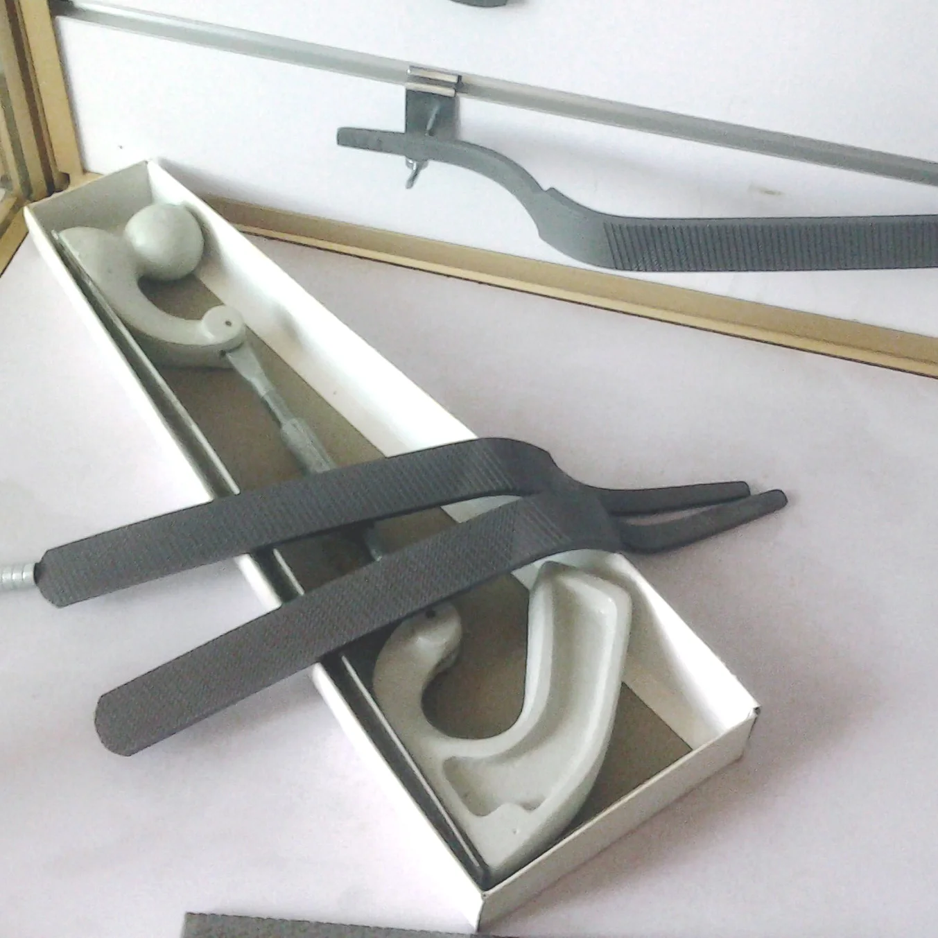 High Carbon Bastard 2nd Smooth Cut Special Long Hand Flat Double Cut ...