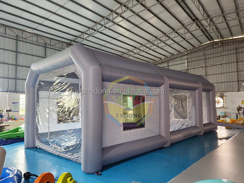 Portable Car Workstation for Sale Cabina De Pintura Inflable Car Cover ...