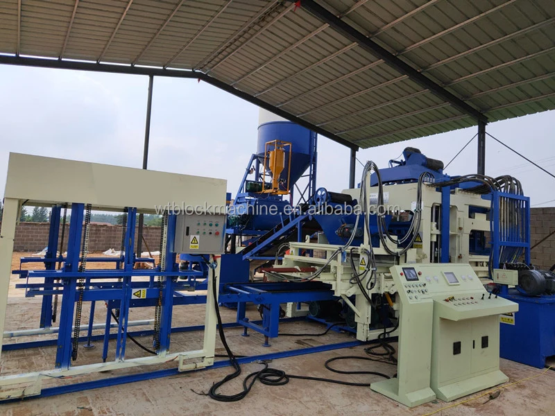 QT6-15 Automatic Concrete Hollow Block Machine for Construction