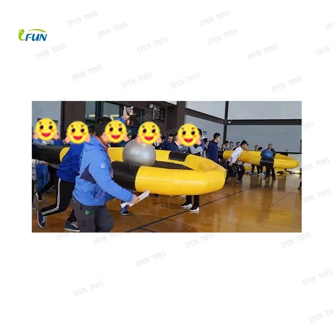 Outdoor Interactive Team Building Inflatable Rolling Tube Challenge ...