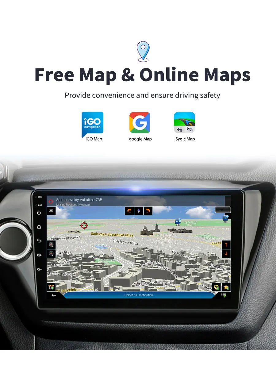 Krando Head Unit Autoradio Multimedia Android Auto For Kia Rio 3 2011 ...