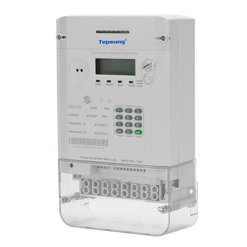 Sts Three Phase Four Wire Smart Prepayment Electronic Energy Meter ...