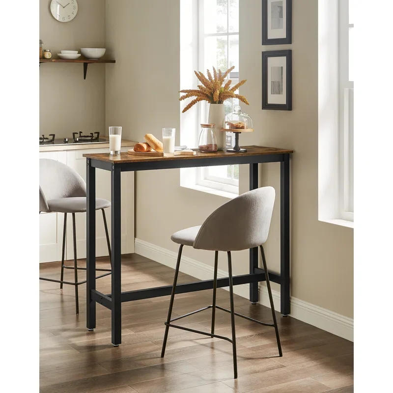 Alibaba.com: Bien Narrow Long Bar Table with sturdy metal frame and ...