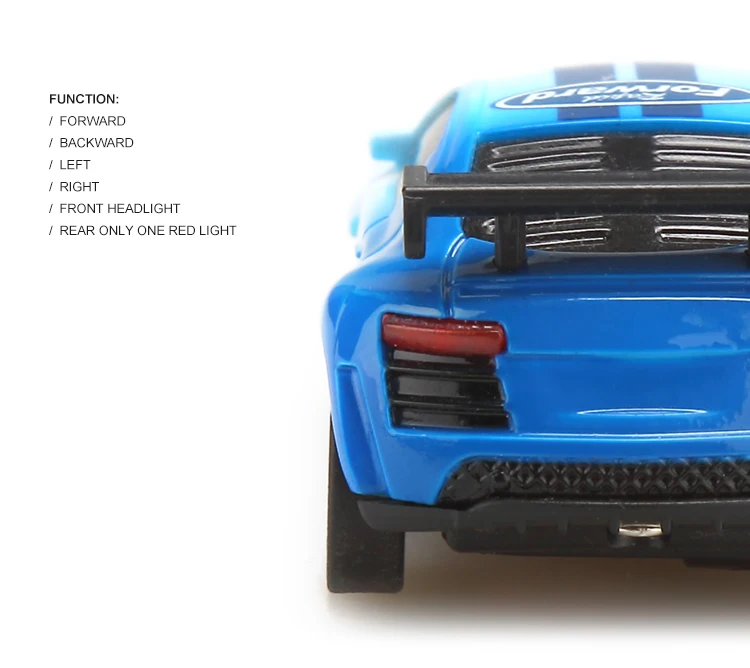 Portable Pocket Toy Car With 4pcs Roadblocks Cans Mini Rc Car - Buy ...