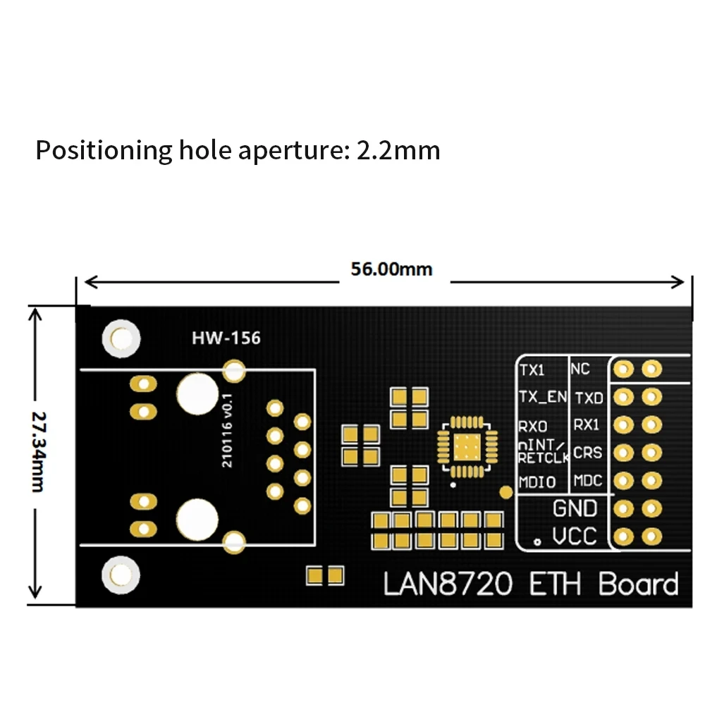 LAN8720 Network Module - Ethernet Transceiver PHY