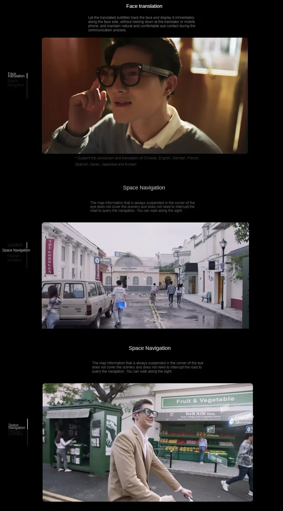 Rayneo X2 Tcl Smart Ar Glasses True Wireless Full Color Binocular Xr ...