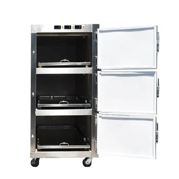 Medical Cadaver Refrigerator Casket Funeral Coffin 3 Drawer Mortuary ...