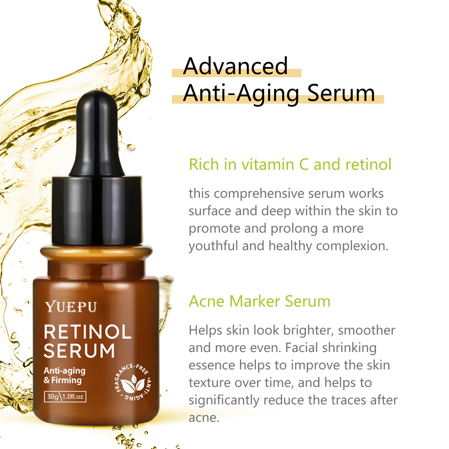 Anti Acne Aging Firming Collagen Microneedling Turmeric Niacinamide ...