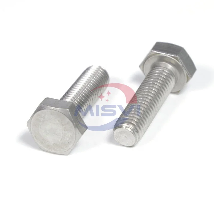 High Strength Steel Stainless Steel M10 M12 Din933 Din931 Hex Allen Bolts - Buy Din933 Hex Bolt ...