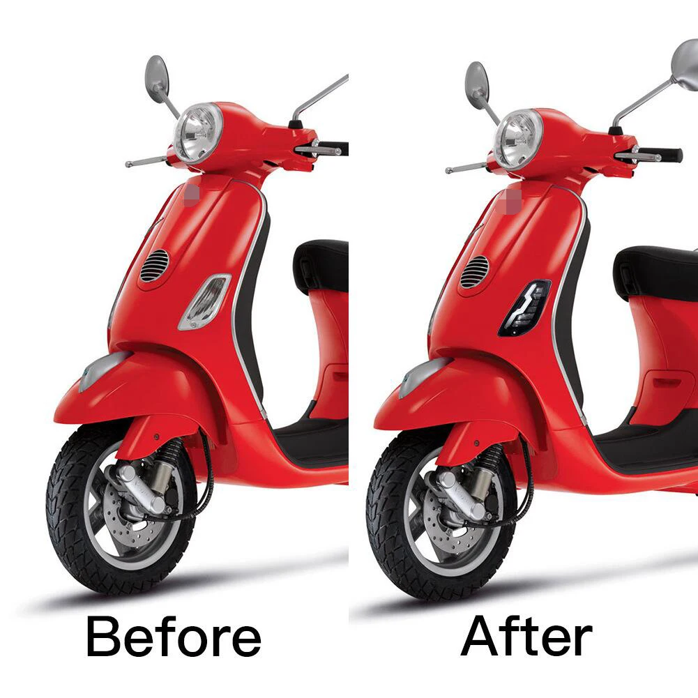 Level10 Taiwan Lightning For Vespa Lx150 S125 Smoke Led Front And Rear ...