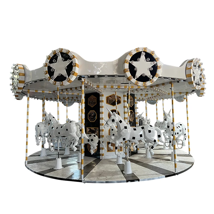 Cheap price Fairground Amusement Equipment Children's Merry Go round ...