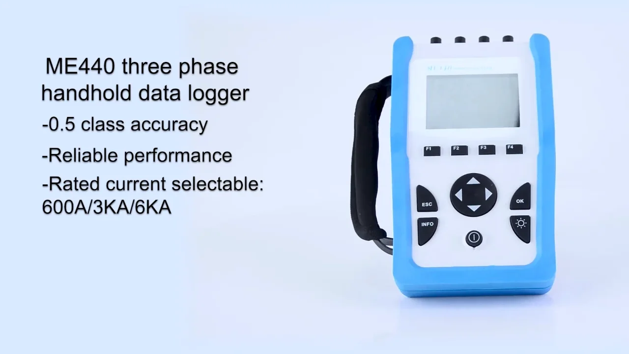 University 4g Handheld Data Logger Me440 Electrical Parameters ...