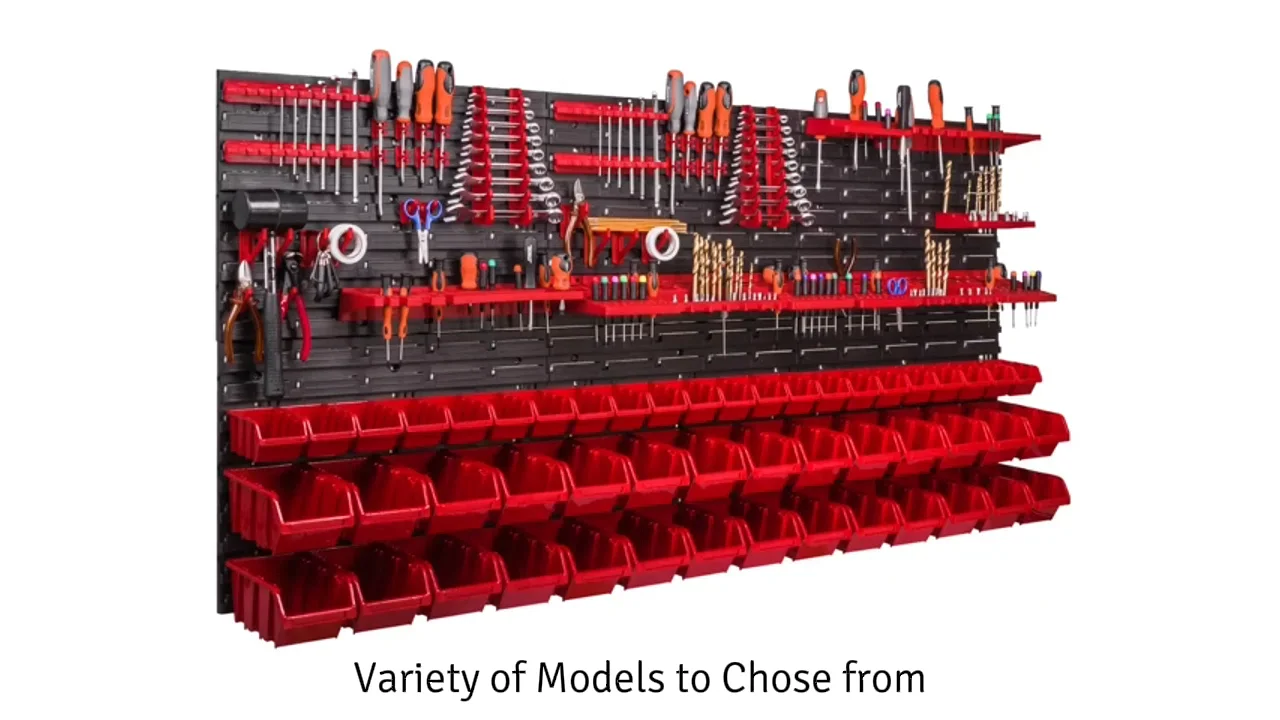 Stocked Wall Mount Tool Picking Bin Tool Container Plastic Bins Parts ...