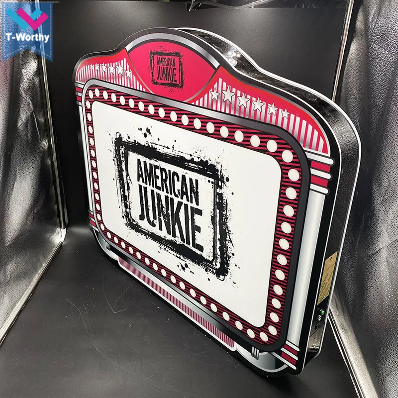 Rechargeable LED Marquee Light Box - Custom Message Board