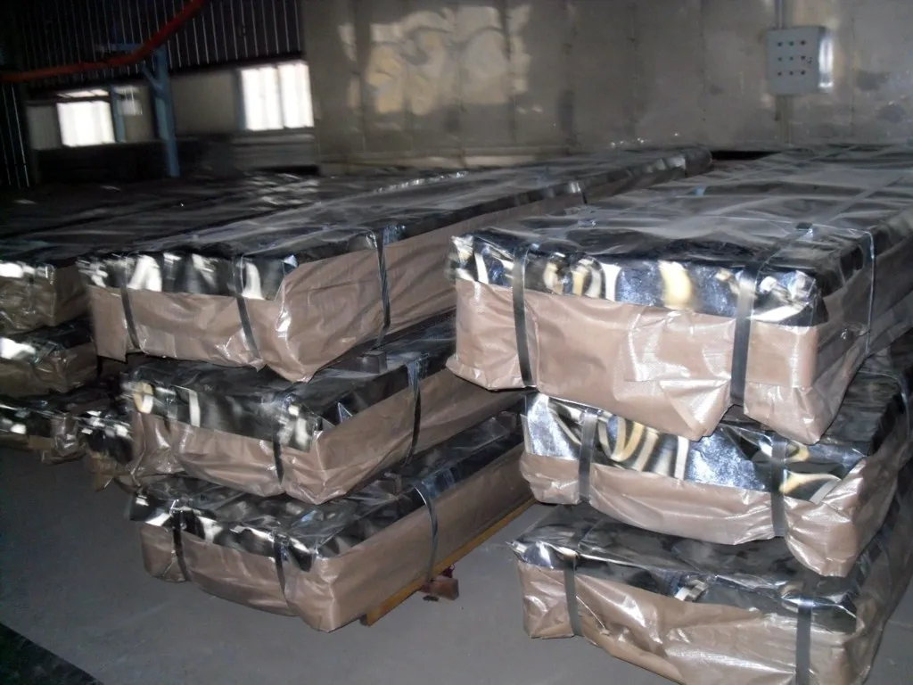 Red Color Coating Galvanized Tata Metal Steel Materials Corrugated ...