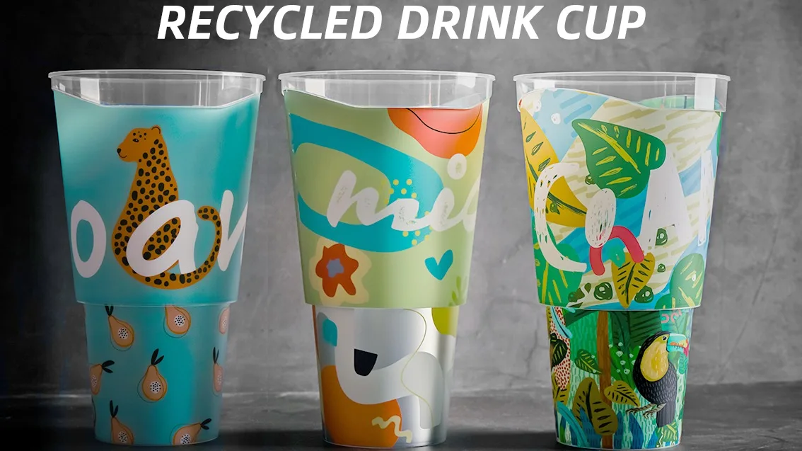 Wholesale Custom Logo Tik Tok Hot Selling 32oz 86oz Reusable Pp Popcorn ...