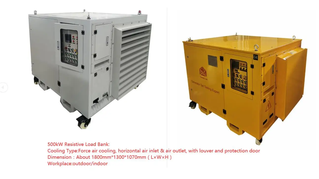AC380V-690V 400kw Resistive Load Bank for Genset Testing