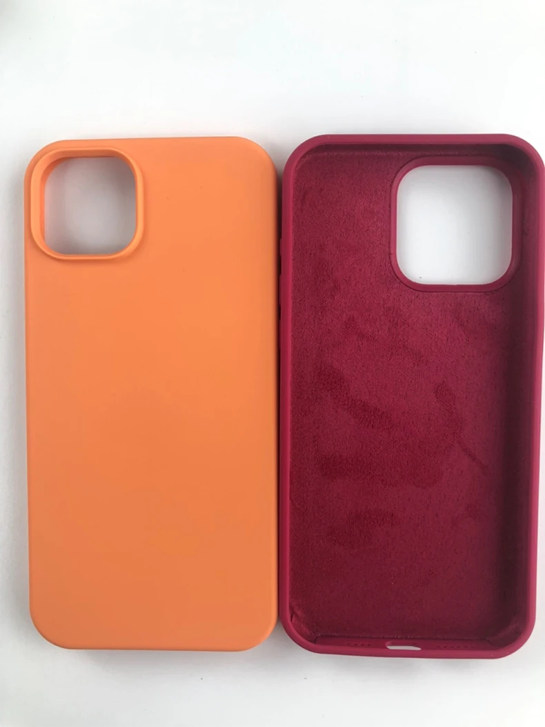 Shockproof Cell Mobile Phone Case - Luxury Liquid Silicone