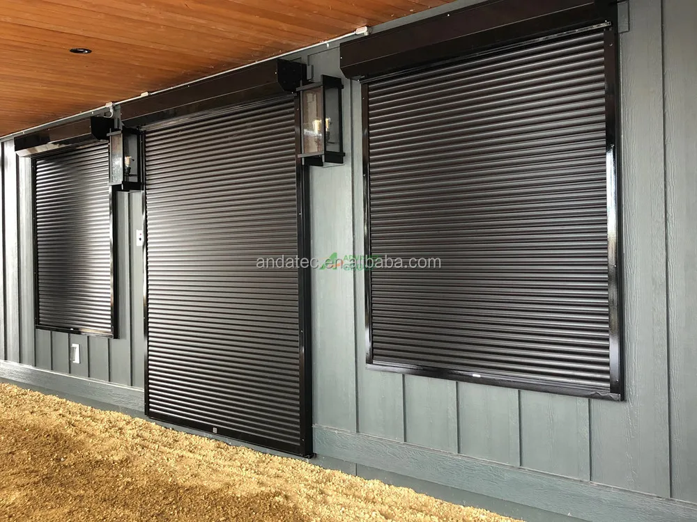 Customizable Electric Aluminum Roller Shutter Window & Security Door
