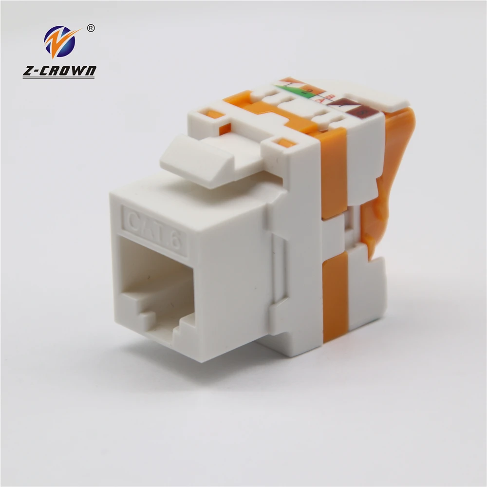 Rj45 8p8c Keystone Jack Utp Cat5e Cat6a Cat6 Keystone Ethernet Rj45 Socket Module Network ...