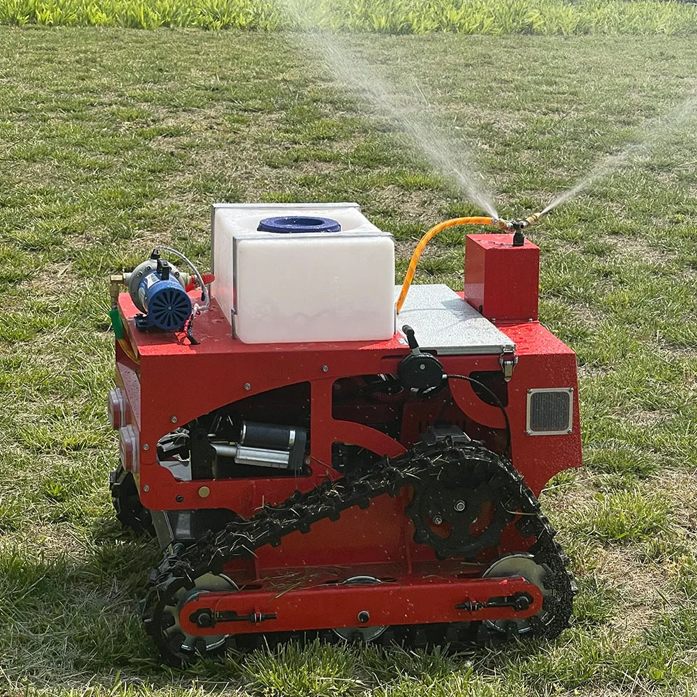 Crawler Remote Control Grass Cutter - Efficient Lawn Mower