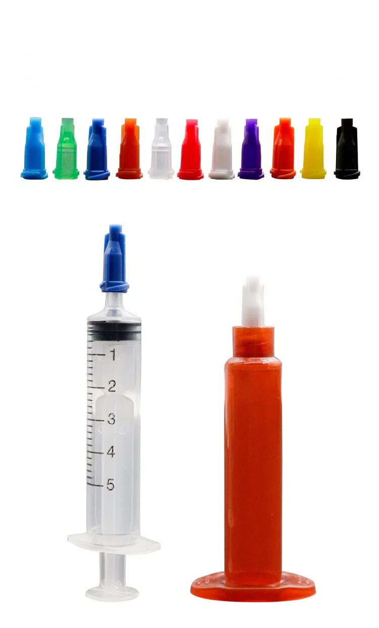 JAPI Dispensing Glue Syringe Barrel Needle Luer Lock Adaptor Head ...