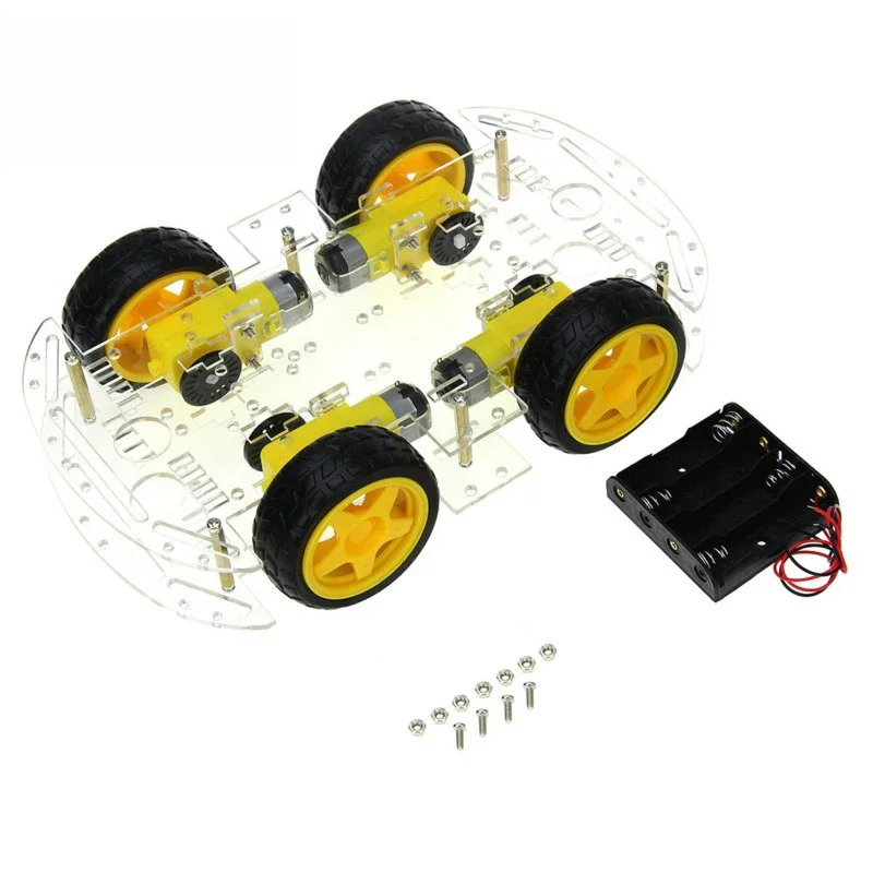 4WD Smart Robot Car Chassis Kits for Arduino with Speed Encoder
