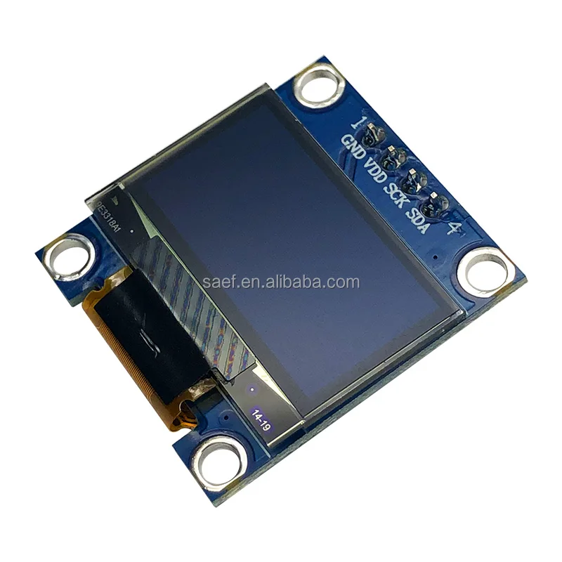 0.96 Inch OLED I2C Micro Panel - 128x64 SSD1306 Display