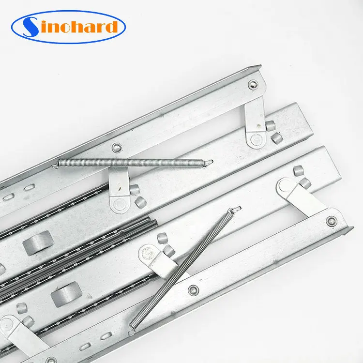 420mm Dining Table Slide Rail Heavy Duty Table Lifting Rail Buffer ...