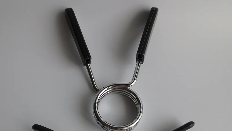 50mm Weight Lifting Barbell Spring Collar Torsion Coil Spring Clips ...