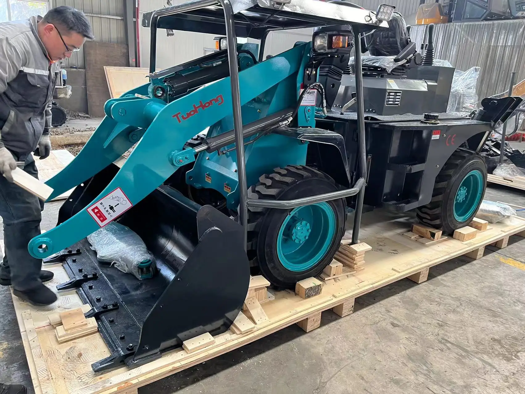 China Agricultural Machinery Multifunction Machine Backhoe Loader ...