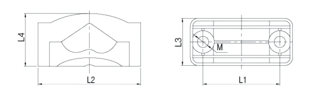 High Voltage Insulation Cable Clamp - Durable & Reliable
