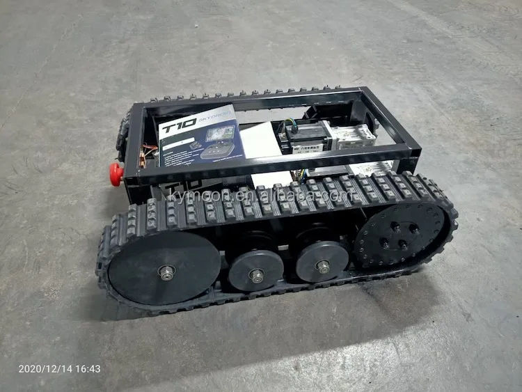 200kgs Tracked Chassis Platform Rubber Crawler - 50kgs to 800KG