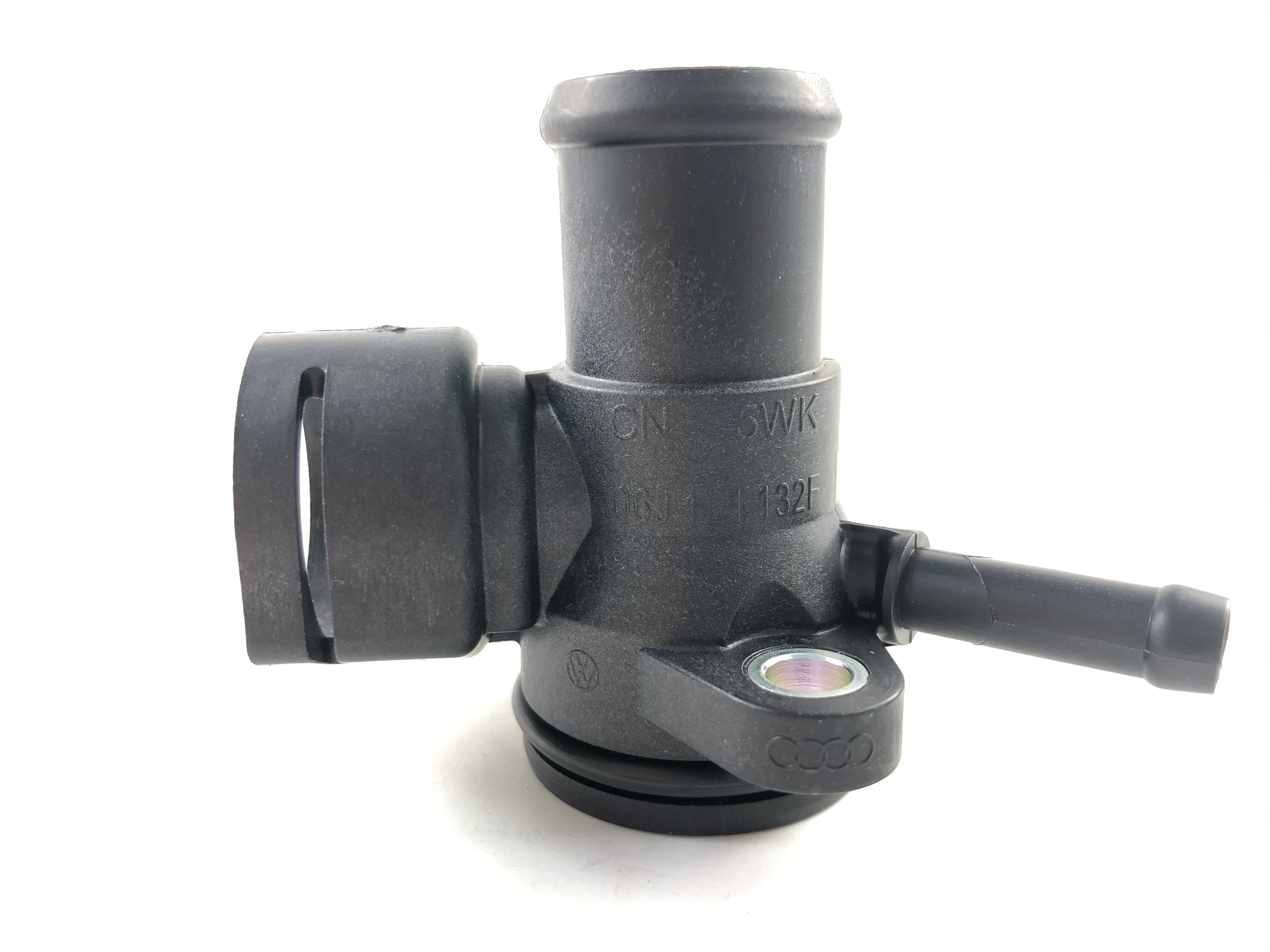 Genuine Water Outlet Cooling Hose Connector For Vw Audi 1.8t 2.0t ...