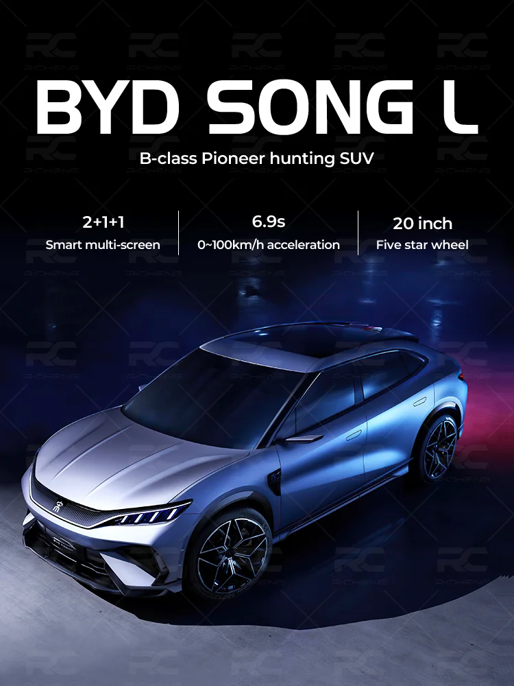 BYD Song L 2024 - Electric SUV with 662km Range & 199km/h Speed