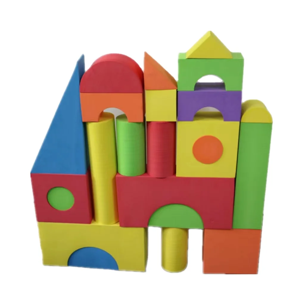 Factory Supply Safety Toys Educational Kids Baby Toys Eva Foam Building ...