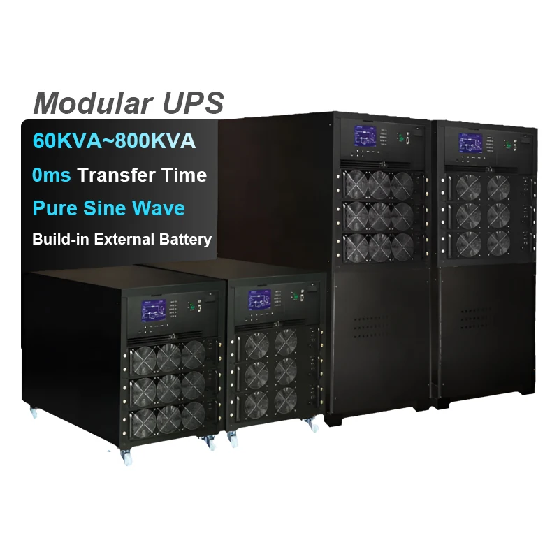 High Quality Online Ups 300kva 500kva High Reliability And Maintainability Ups For Telecom Base ...