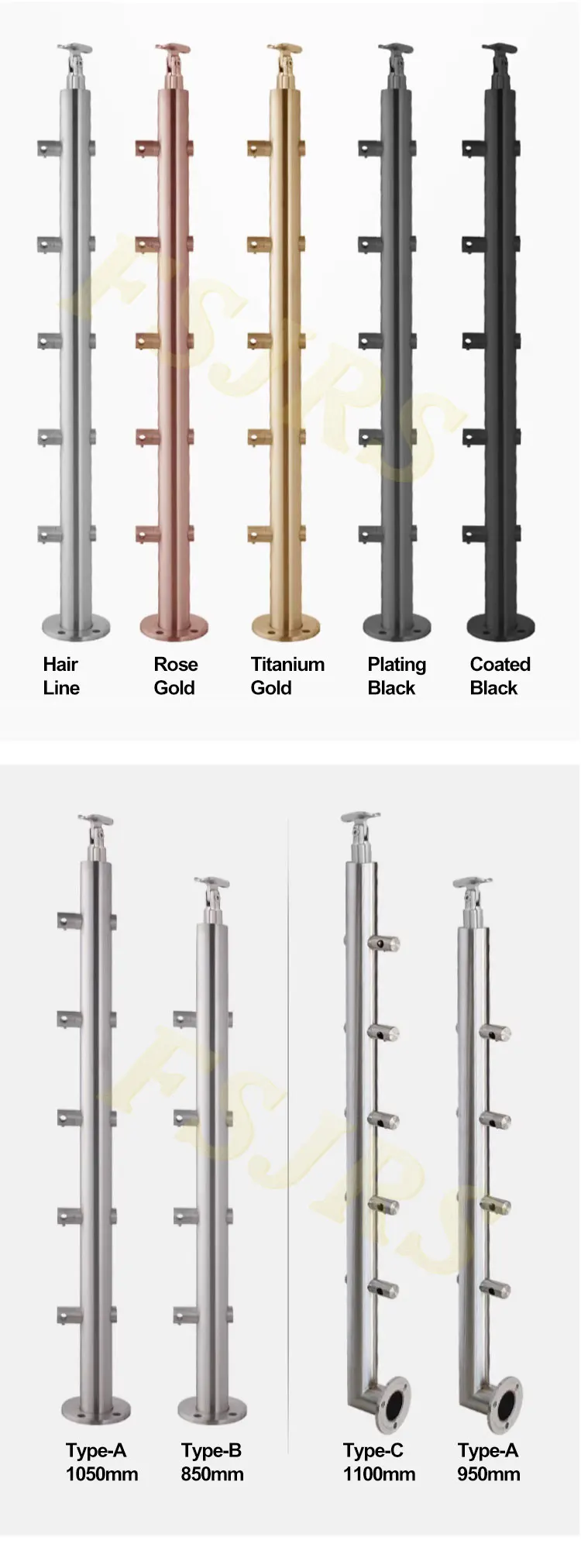 Round Stair Handrail - Stainless Steel Railing Solutions