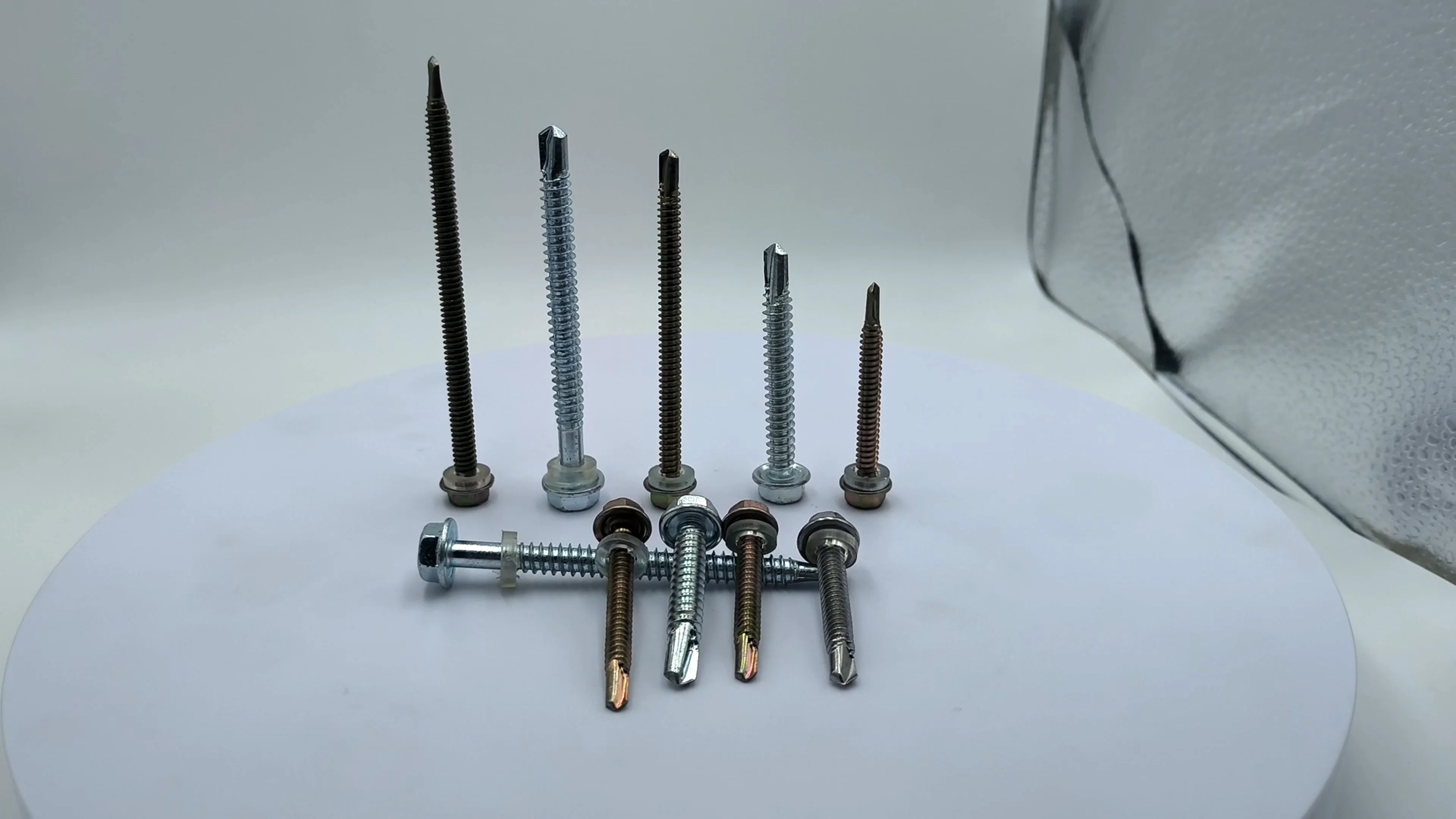 Metal Steel Roofing Screw Washers Hex Head Self Drilling Tapping Screw ...