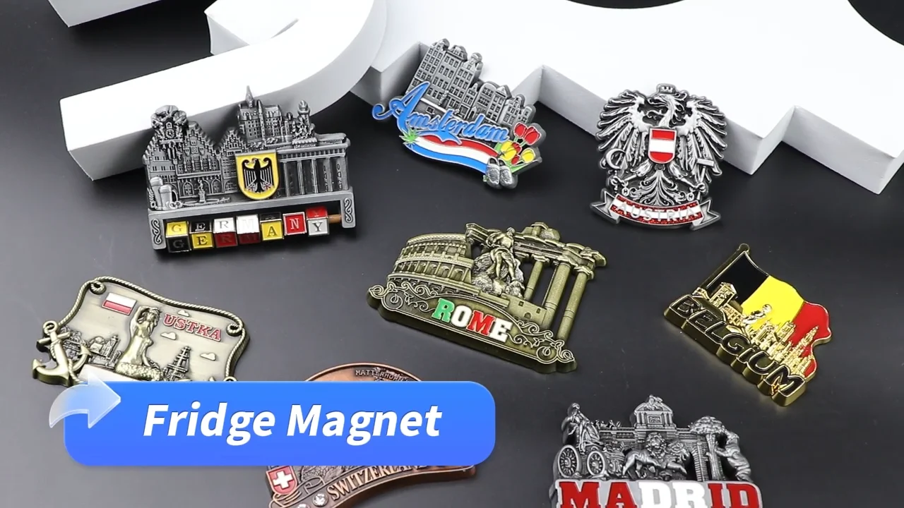 Wholesale Custom Design Denmark Tourist Souvenir Metal Refrigerator ...