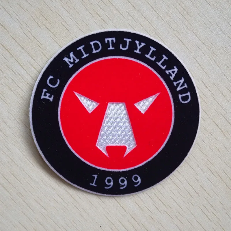 Custom Flock Printing Heat Transfer Patch Soccer Football Team Garment ...