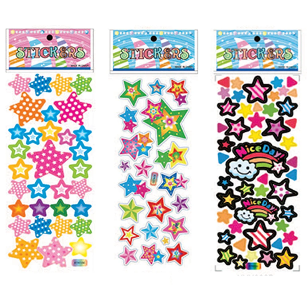 Positive Affirmation Cartoon Teacher Reward Stickers