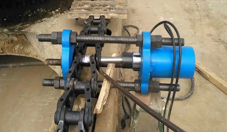 150tons Portable Track Pin Press - Durable & Efficient