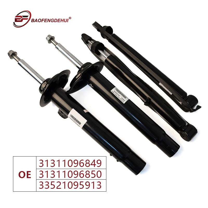 For BMW 3 Series E46 E36 Front and Rear Shock Absorbers New Steel ...