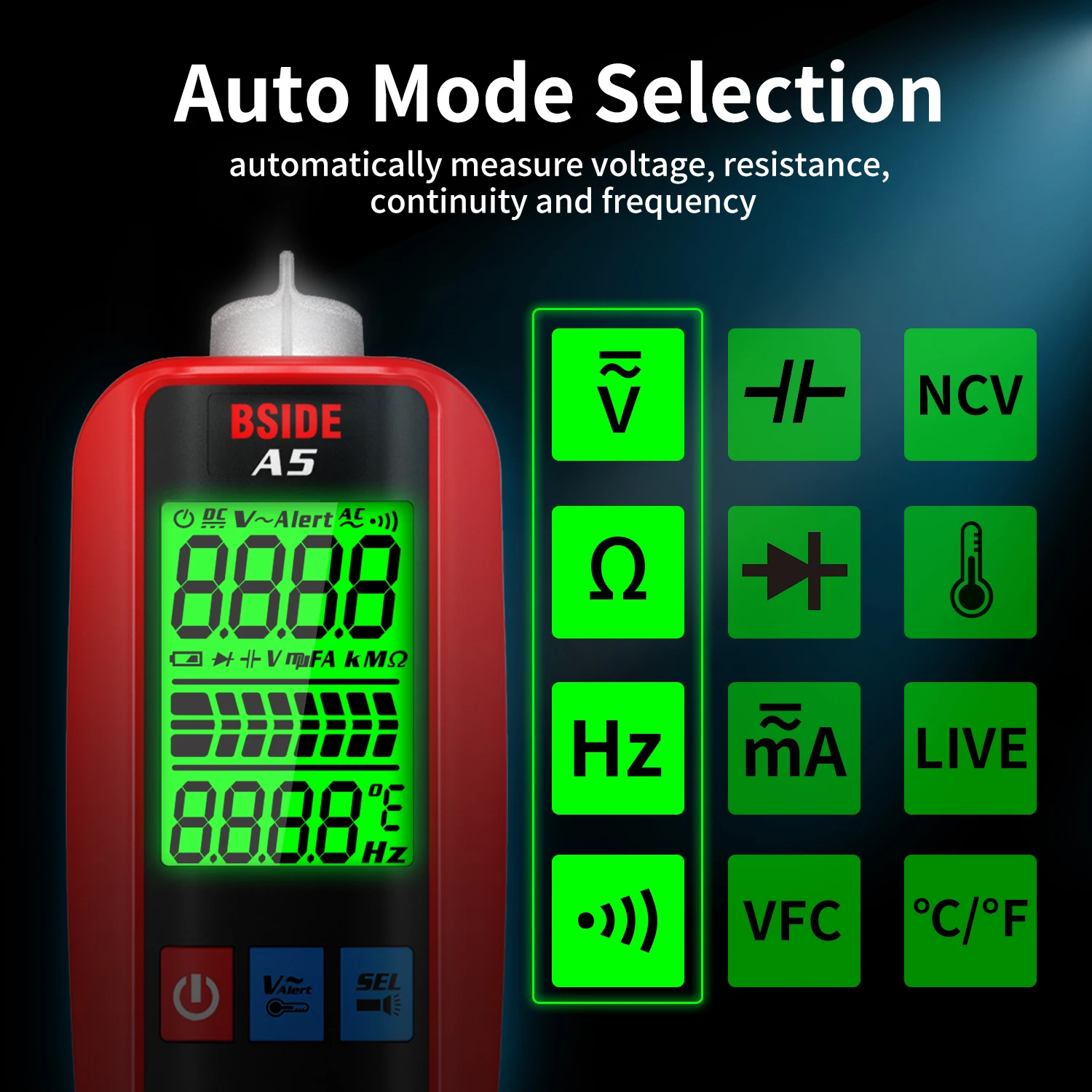 New Arrival High Quality Multimeter Portable Voltage Current Tester ...