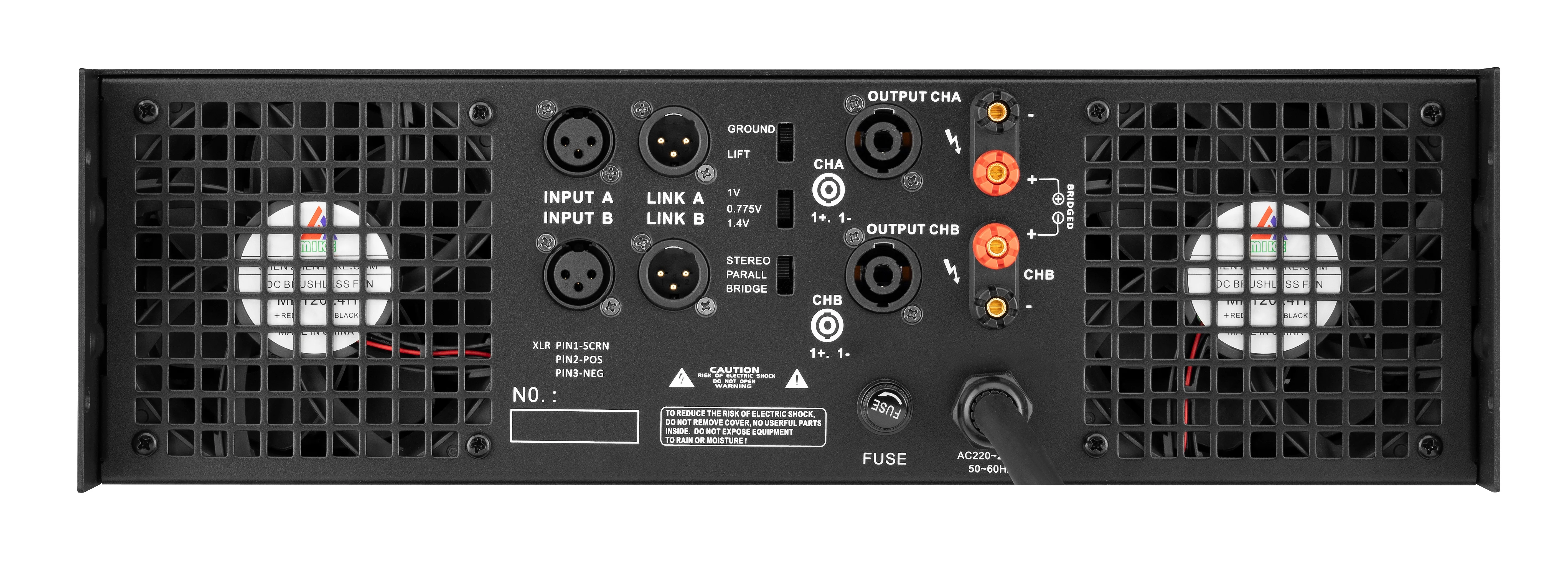 Customize Power Amplifier Board Module Audio DJ Digital